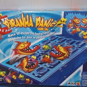 Mattel | Games | Piranha Panic Board Game | Poshmark